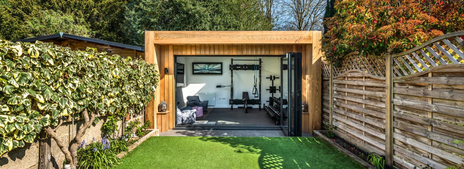 A Guide to Designing a Garden Room Gym - garden gym