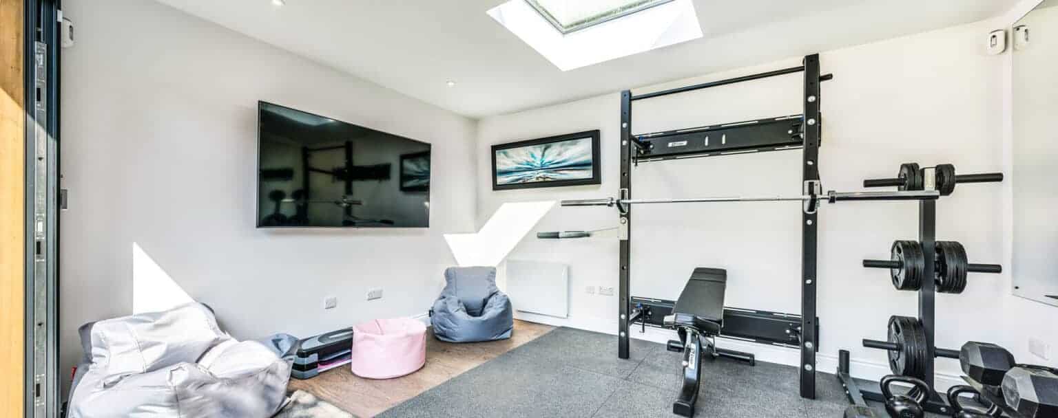 Benefits of a Garden Room Gym - InFrame Garden Rooms
