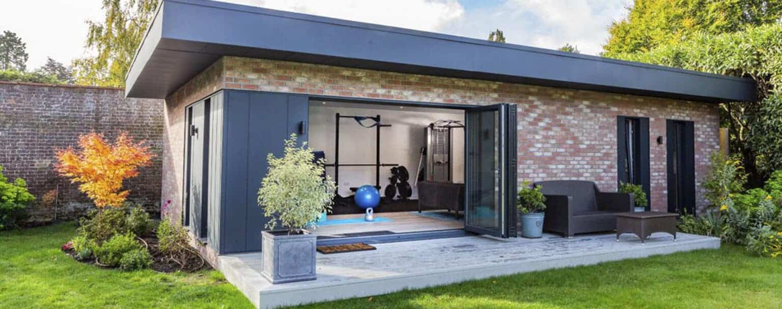 A Guide to Designing a Garden Room Gym - garden gym